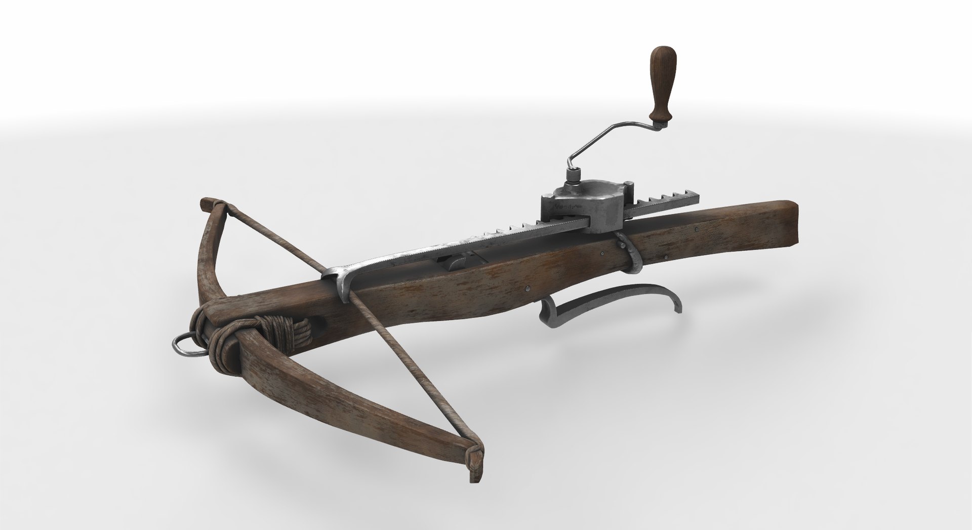 3D Crossbow Crank Model - TurboSquid 2346945