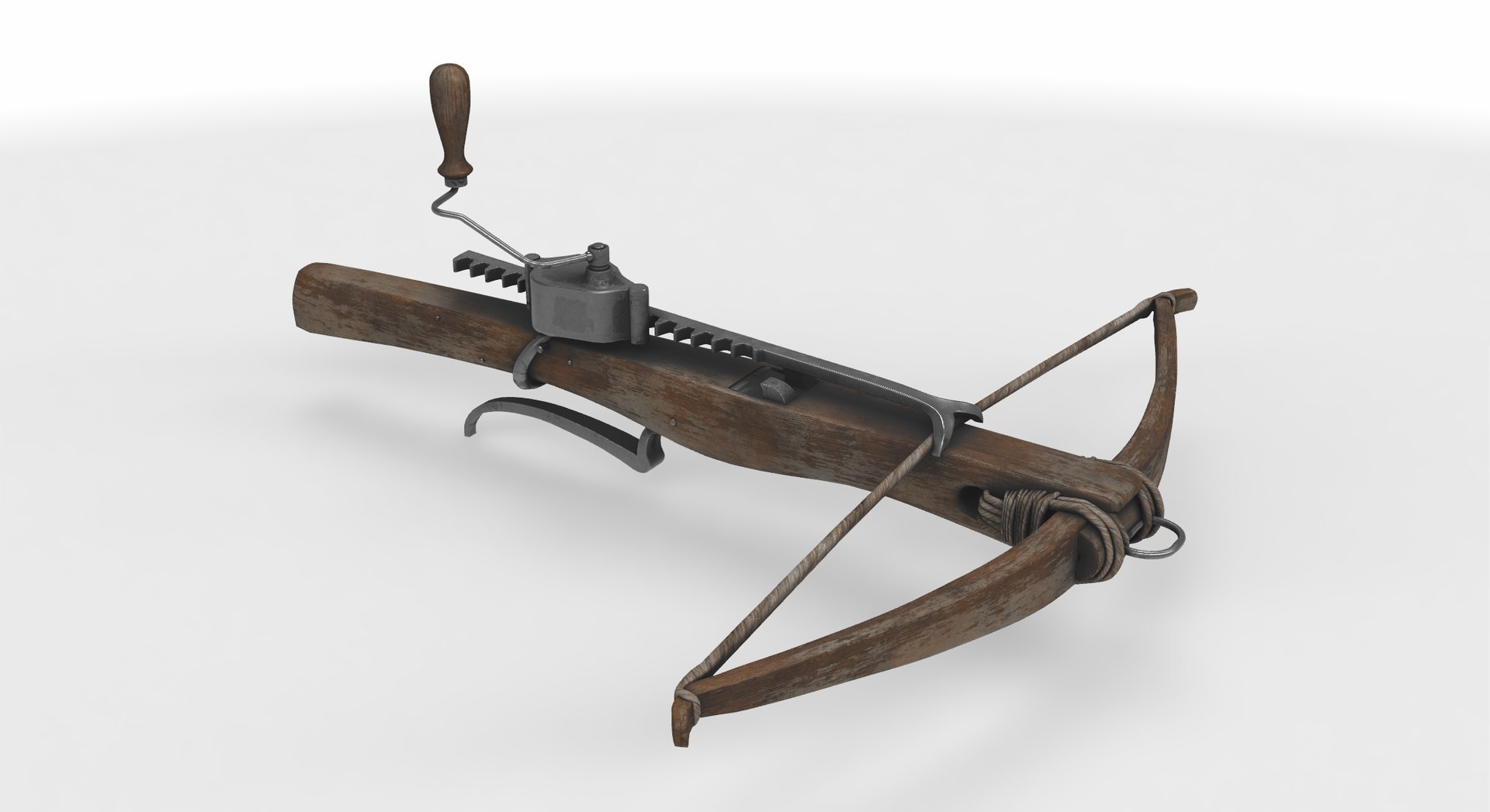3D Crossbow Crank Model - TurboSquid 2346945