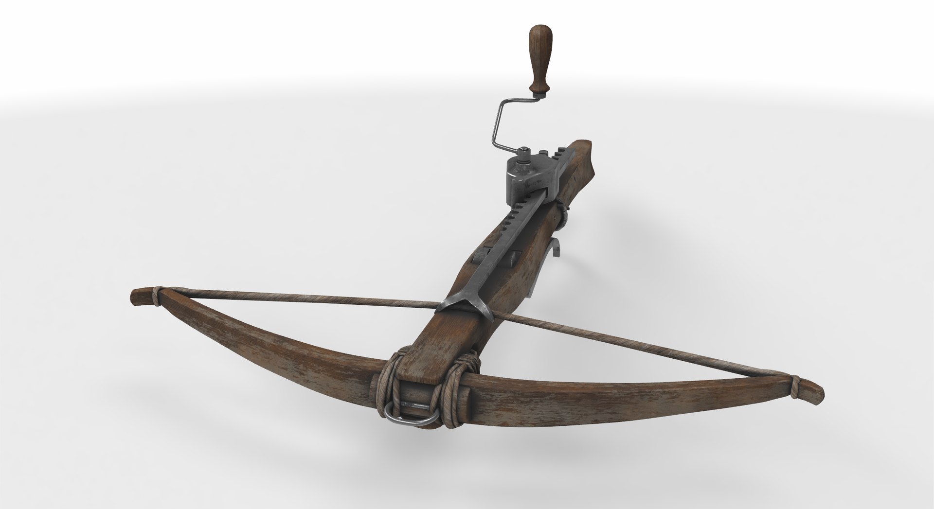 3D Crossbow Crank Model - TurboSquid 2346945