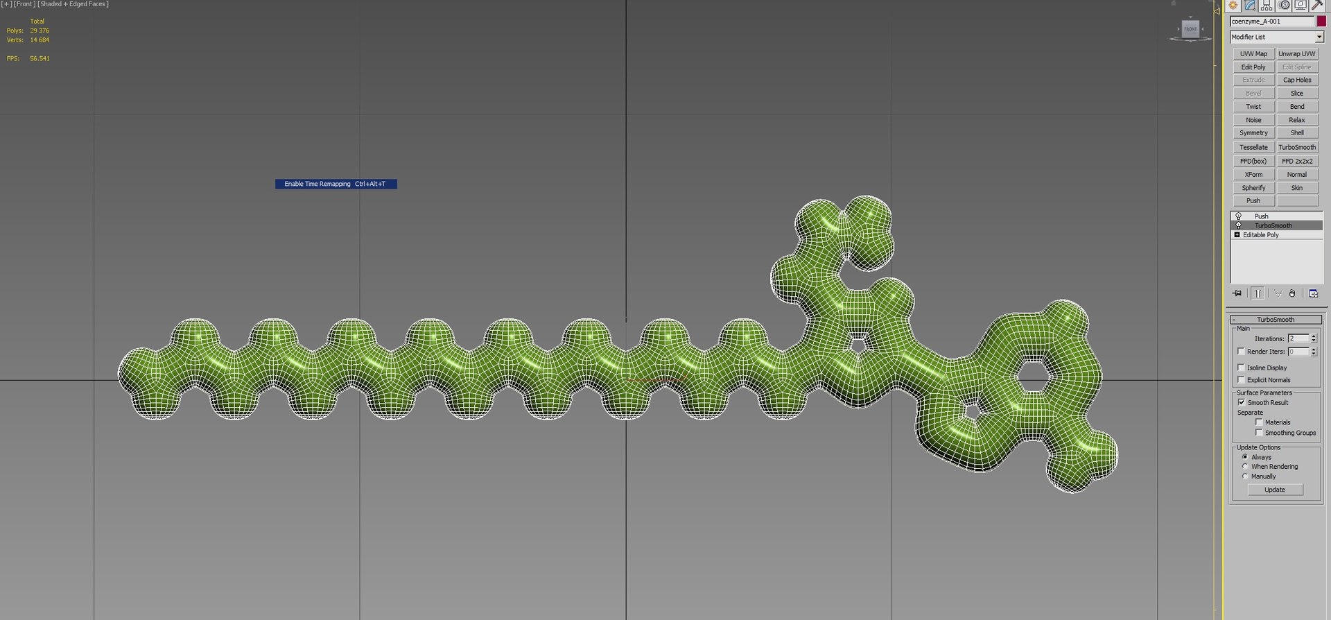 Molecule Coenzyme 3d Model