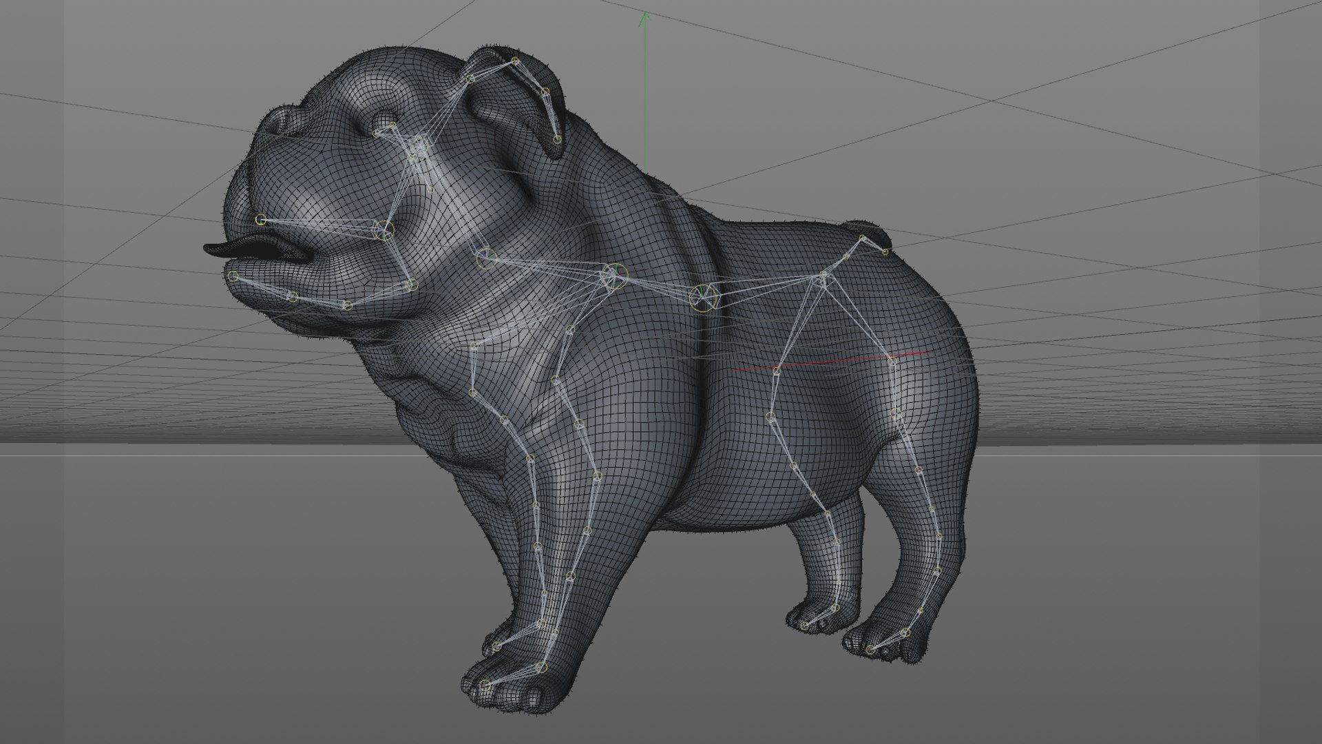 British Bulldog White L253 Model - TurboSquid 1434621