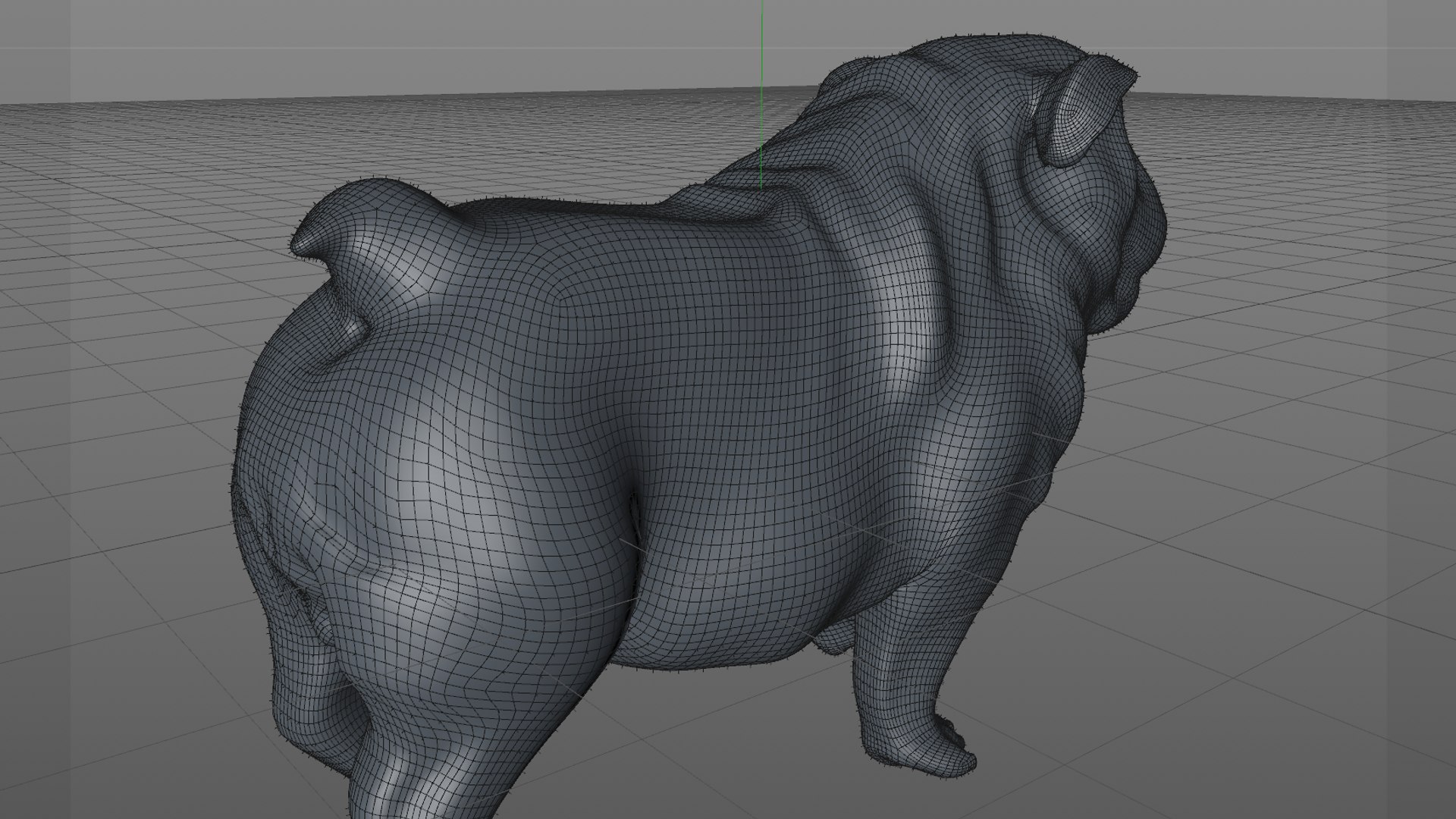 British Bulldog White L253 Model - TurboSquid 1434621