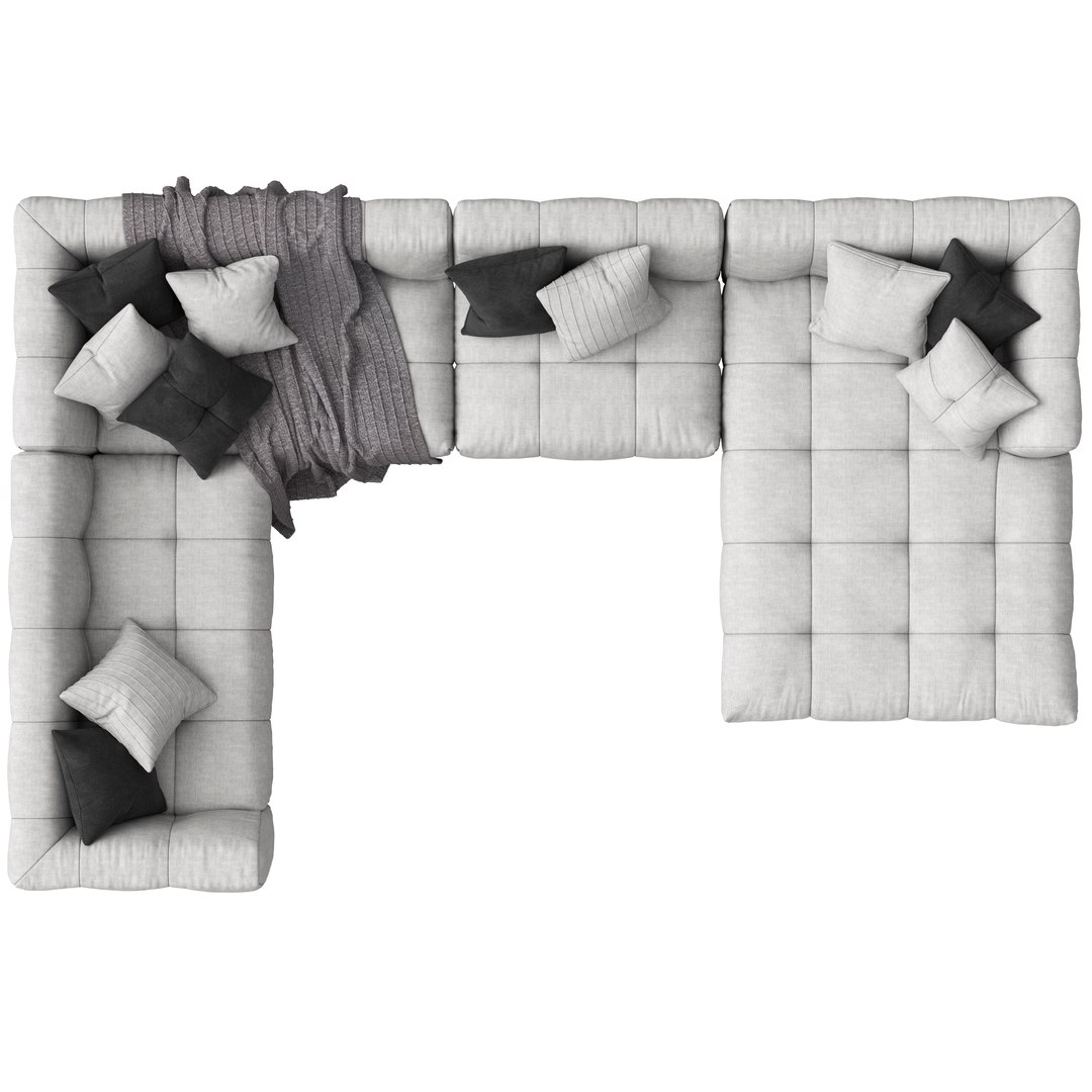 3D Model Globewest Sidney Slouch Sofa1 - TurboSquid 2166021