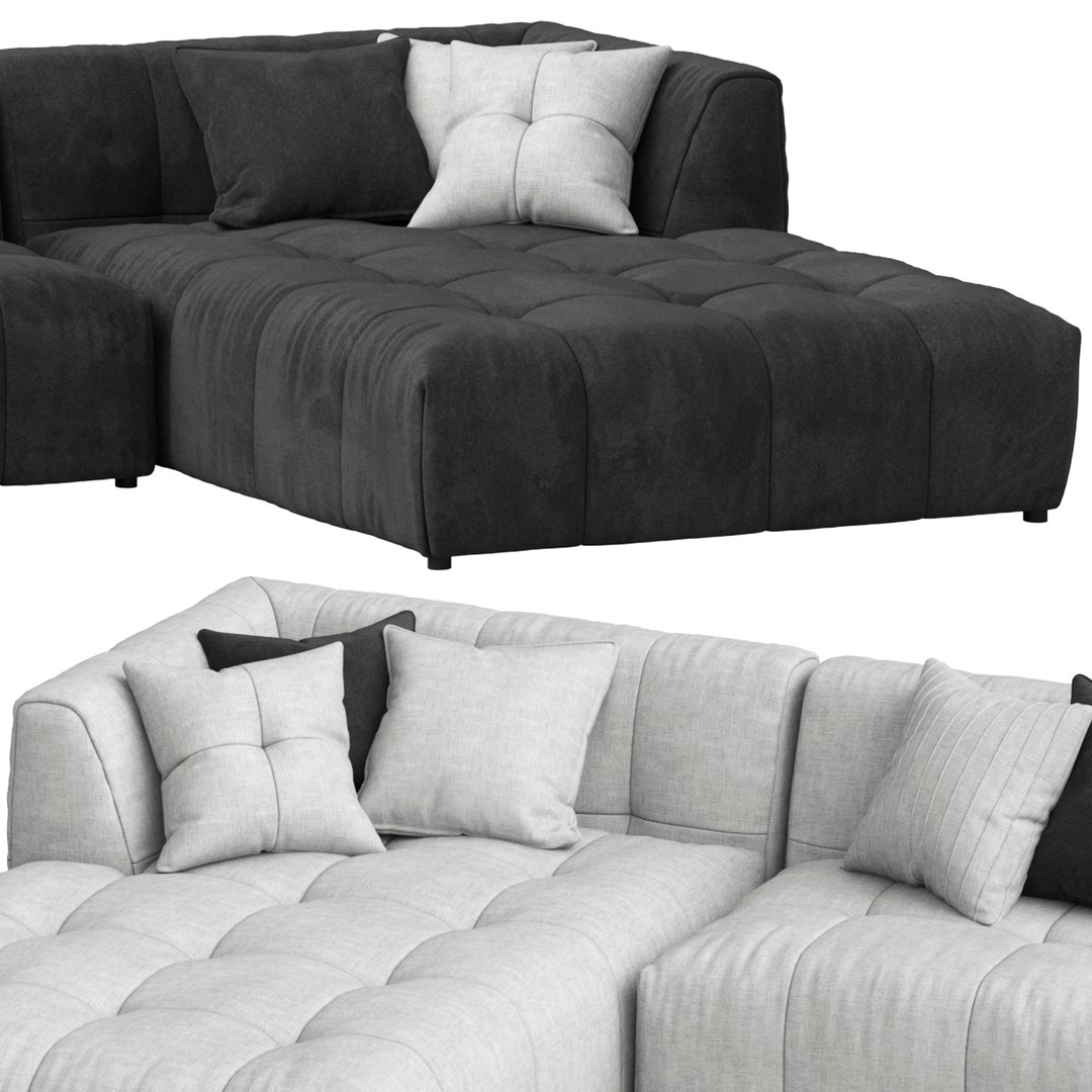 3D Model Globewest Sidney Slouch Sofa1 - TurboSquid 2166021