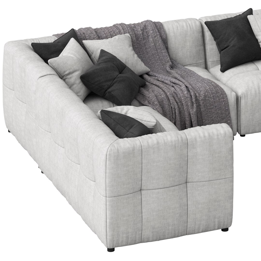 3D Model Globewest Sidney Slouch Sofa1 - TurboSquid 2166021