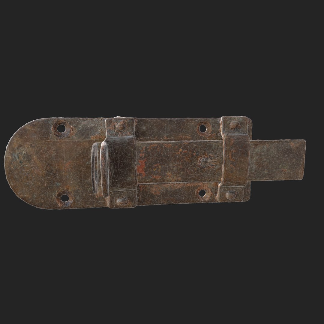 Door Latch 3D Model - TurboSquid 2271903