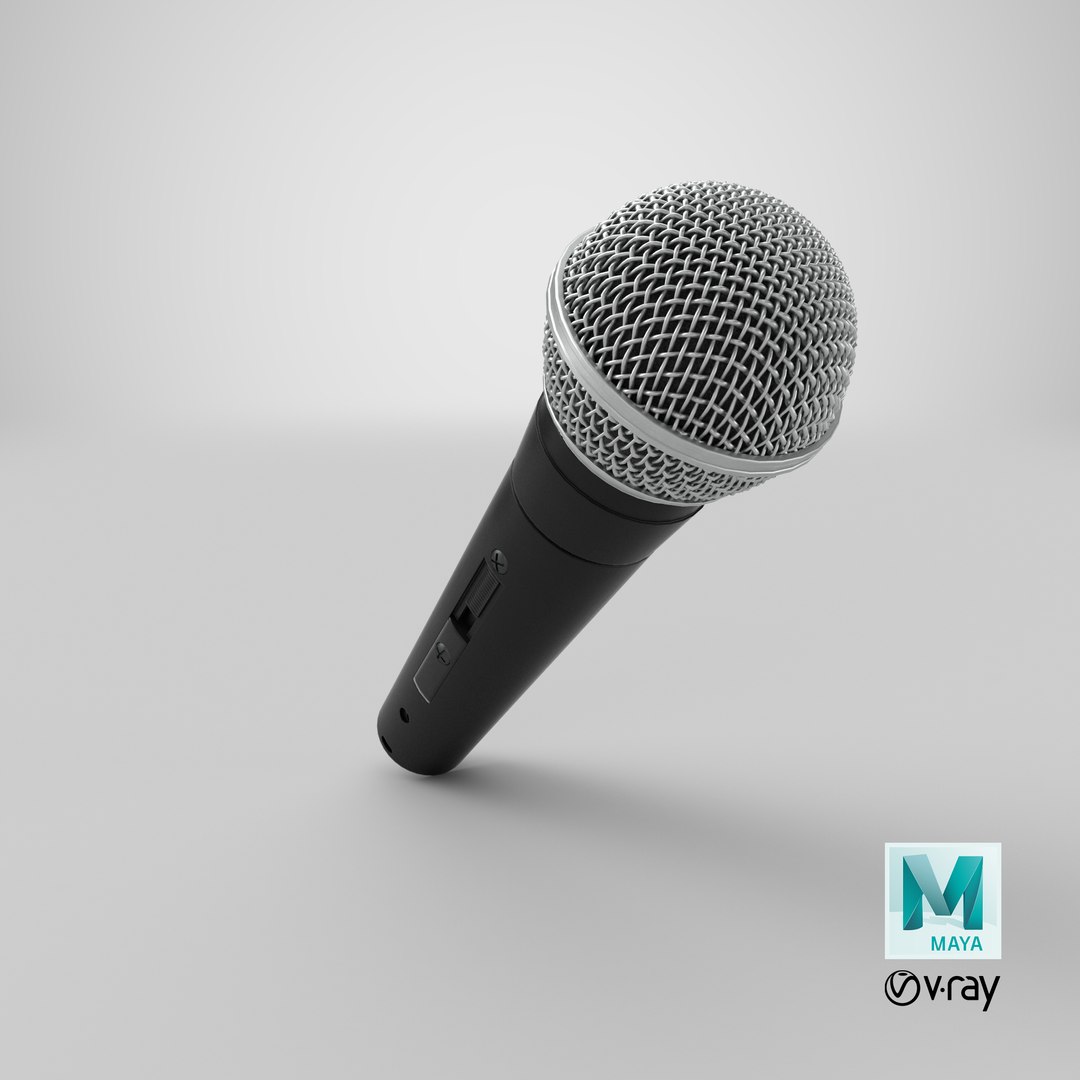 Microphone 04 3D model - TurboSquid 1822973