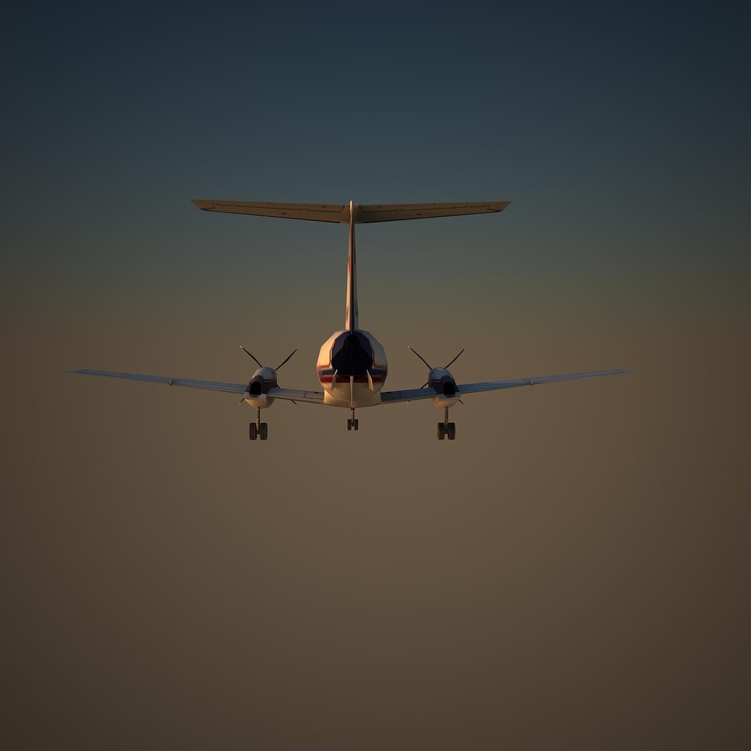 3d Model Embraer Emb 120