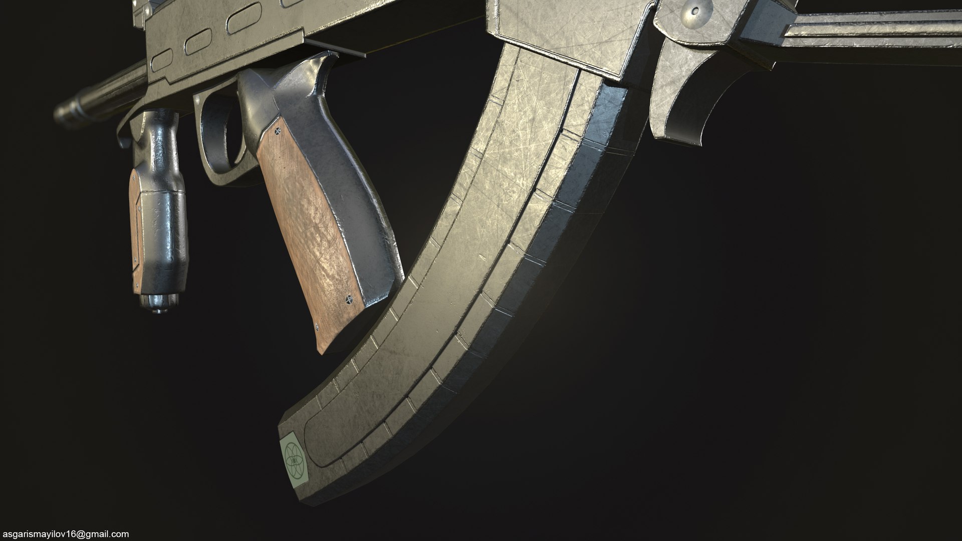 3D Model Machine Gun - TurboSquid 1355157