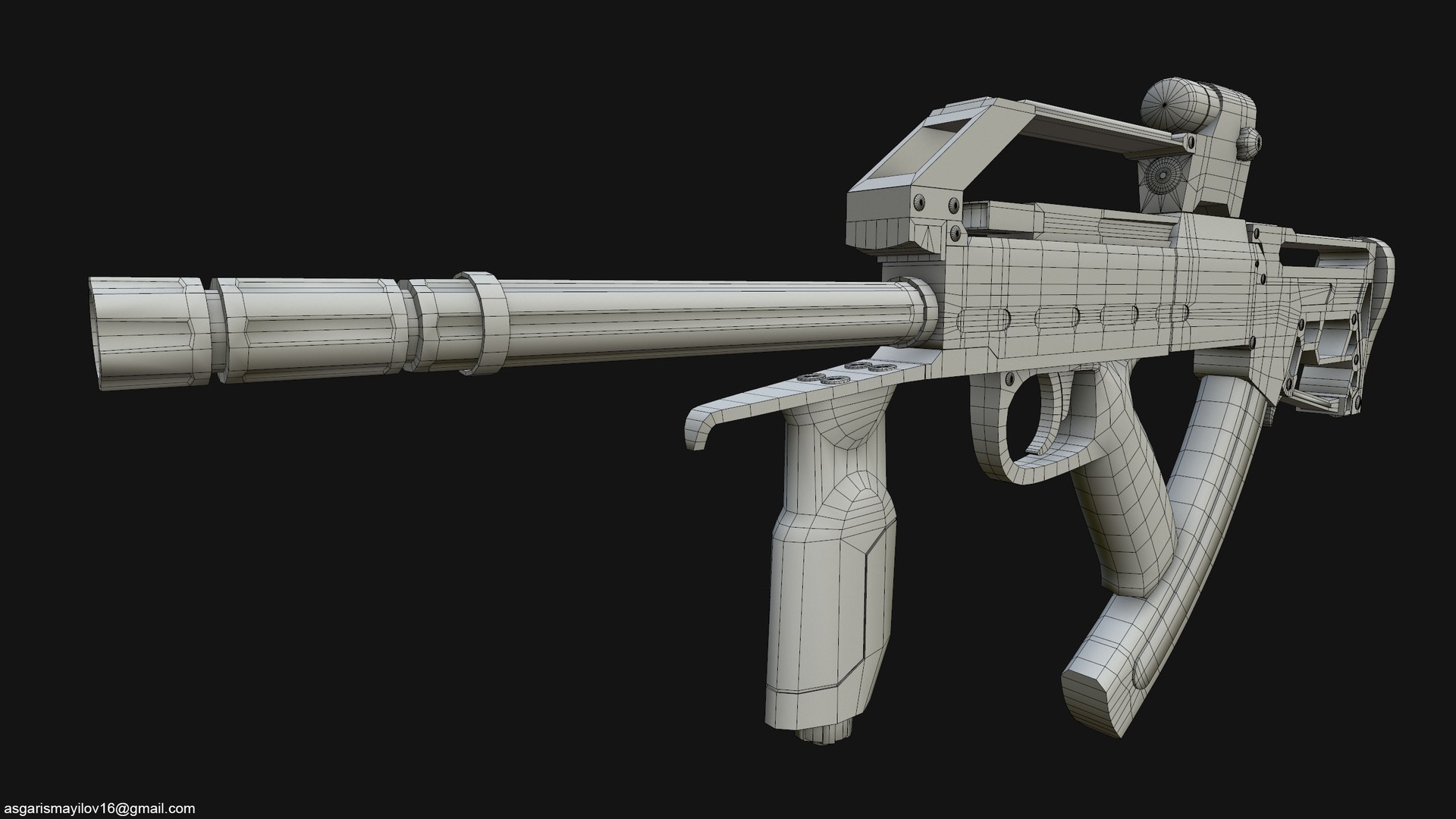 3D Model Machine Gun - TurboSquid 1355157