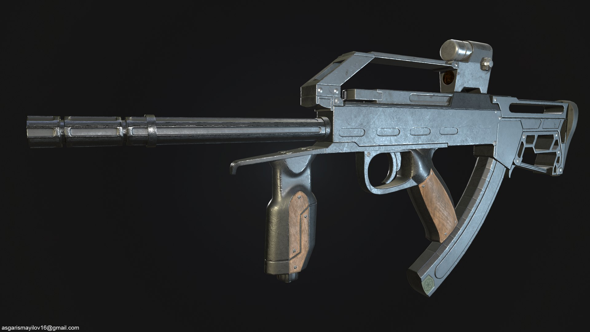 3D Model Machine Gun - TurboSquid 1355157