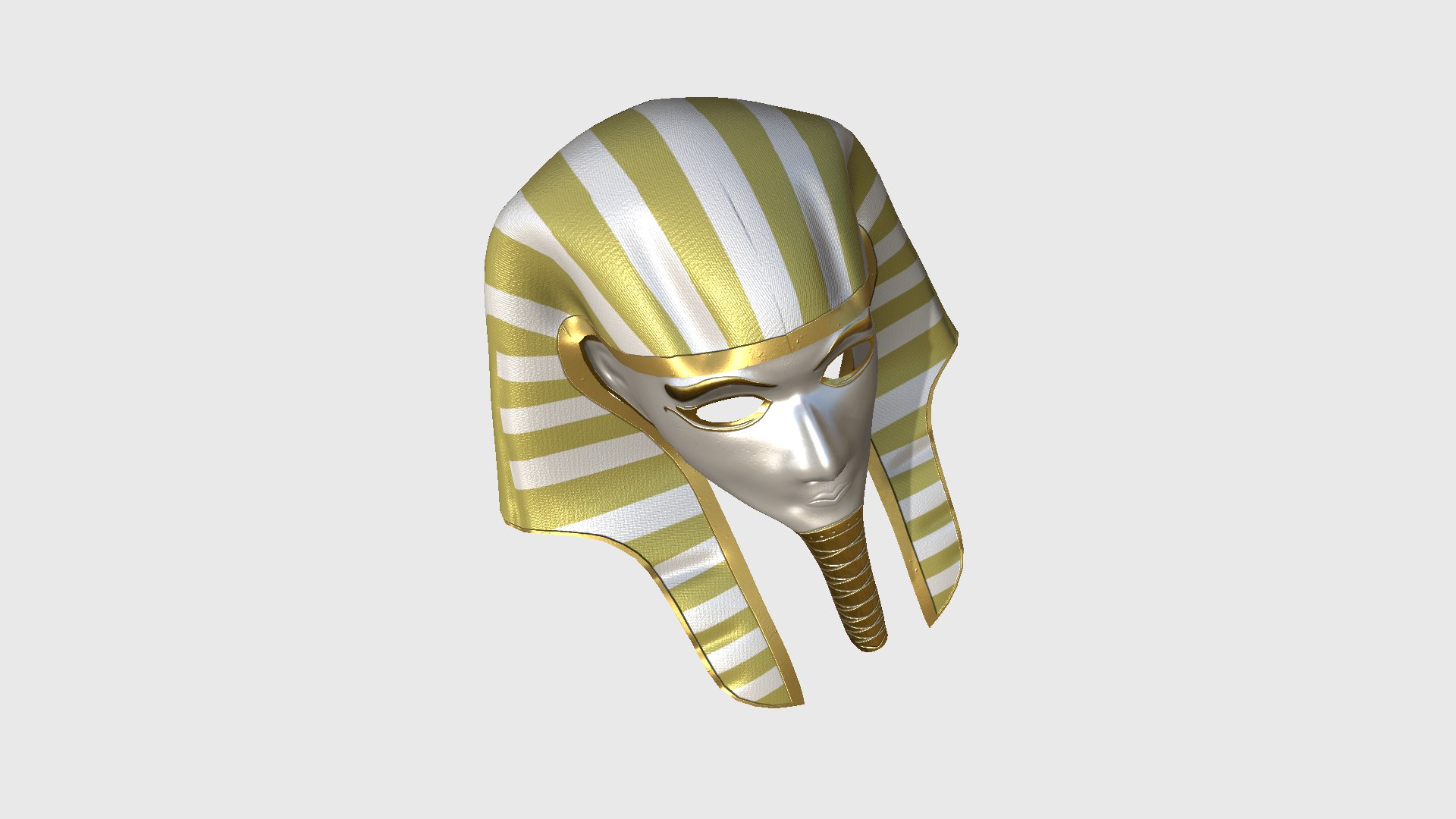 3D Amun Mask A04 - Egyptian Gods Character Clothing - TurboSquid 2238671