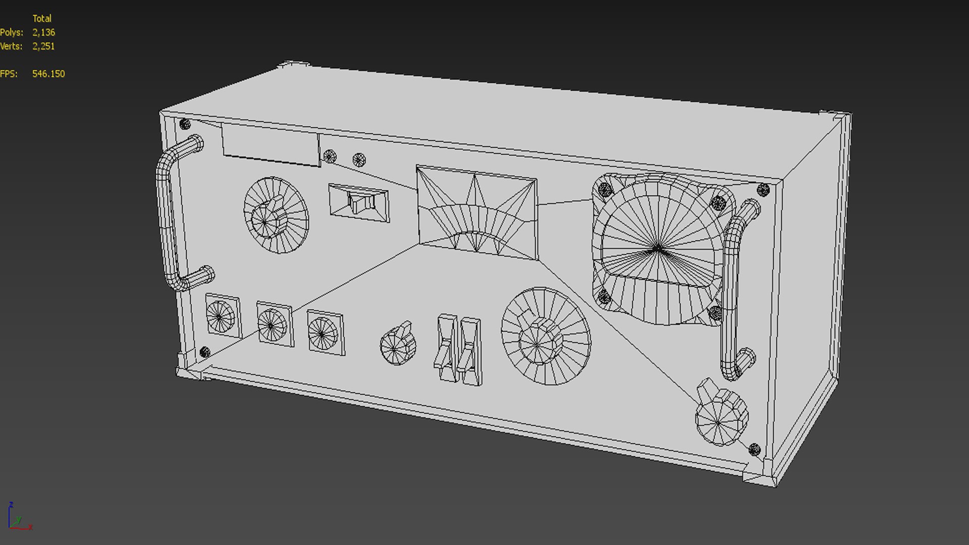 3D WW2 Military Radio PBR - TurboSquid 2048062