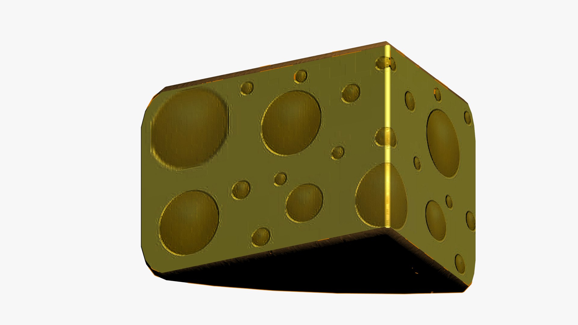 Cheese Food Dairy 3D Model - TurboSquid 1669465