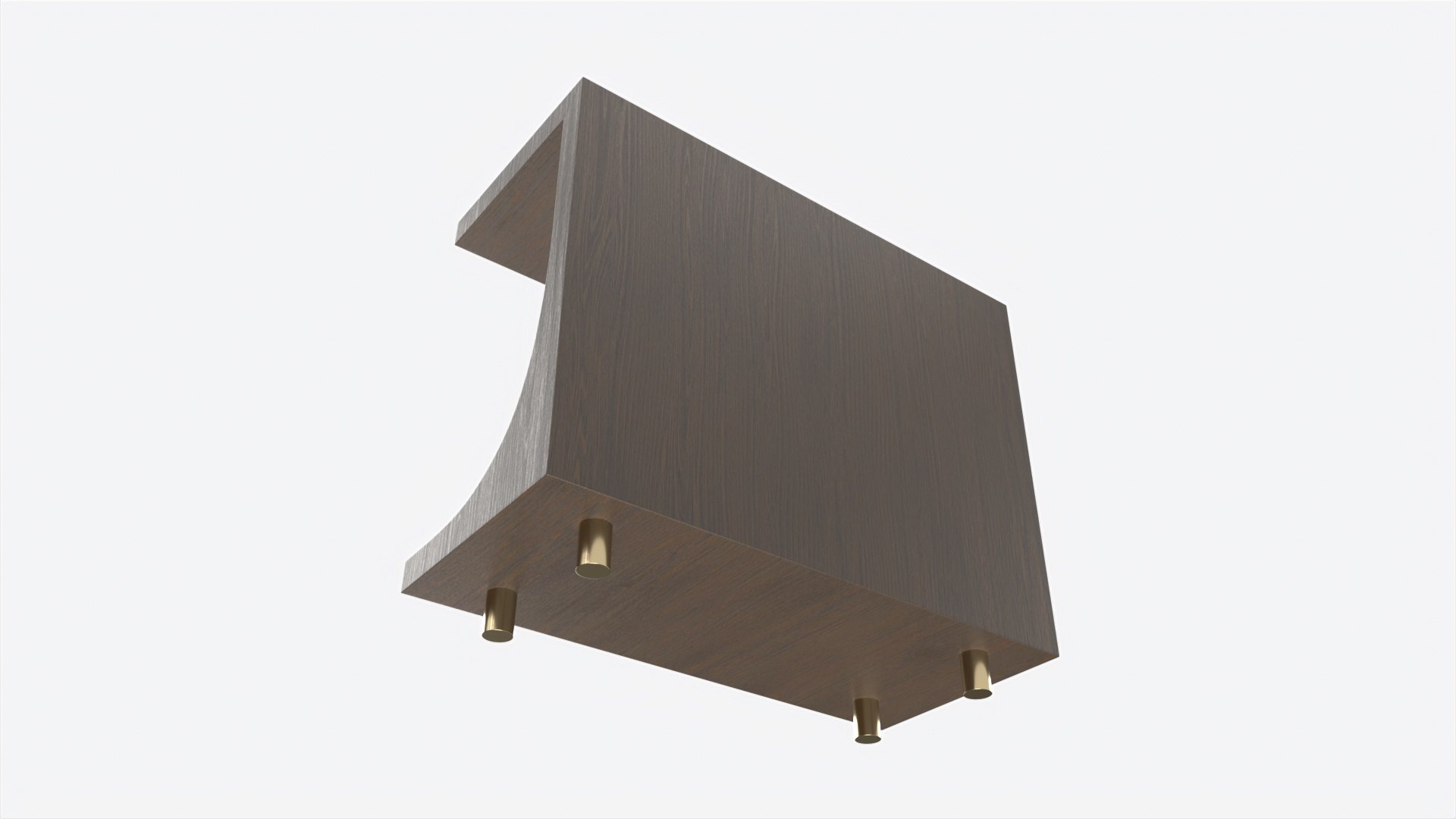 Console Baker Newel Model - TurboSquid 2099315