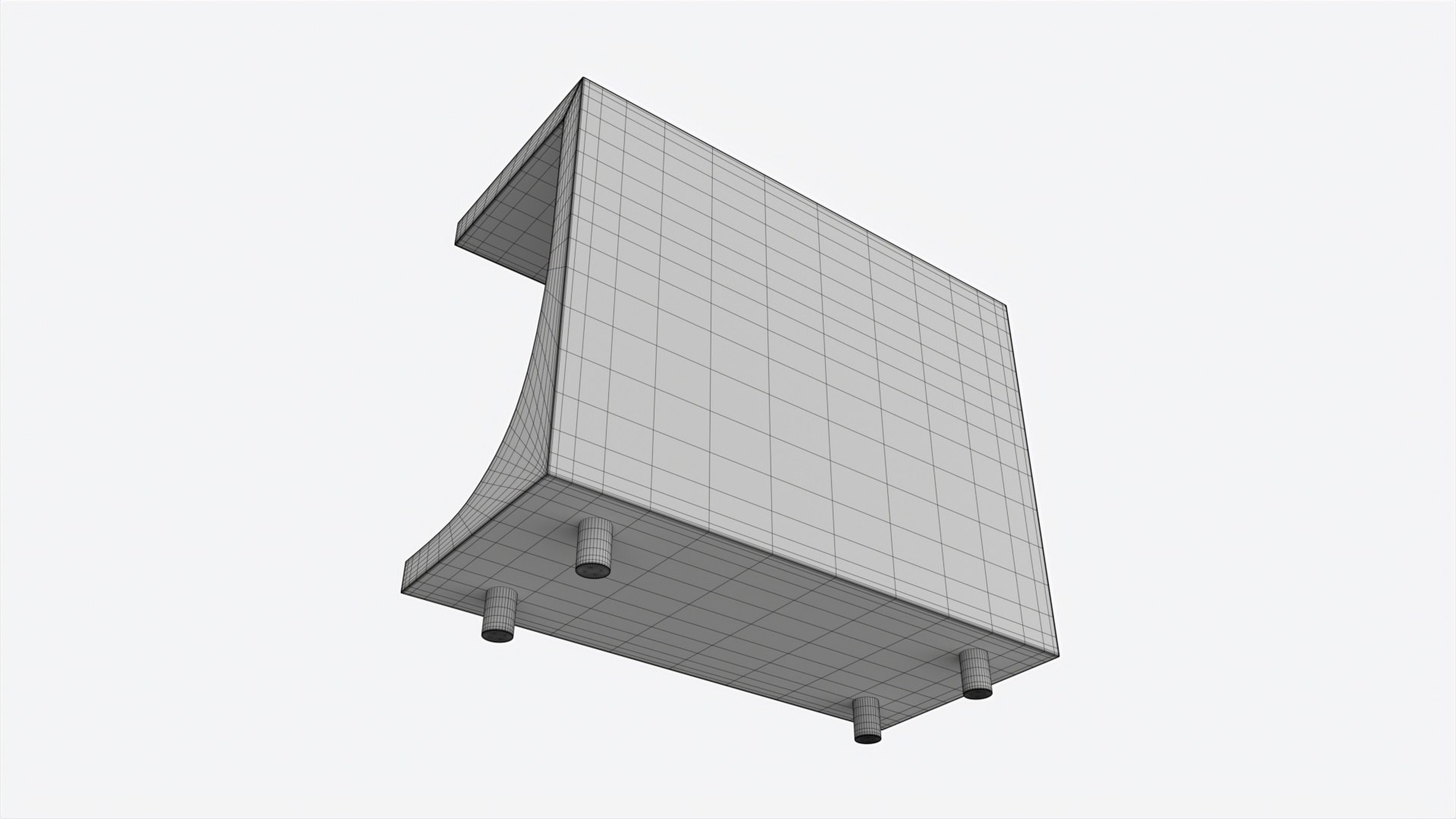 Console Baker Newel Model - TurboSquid 2099315