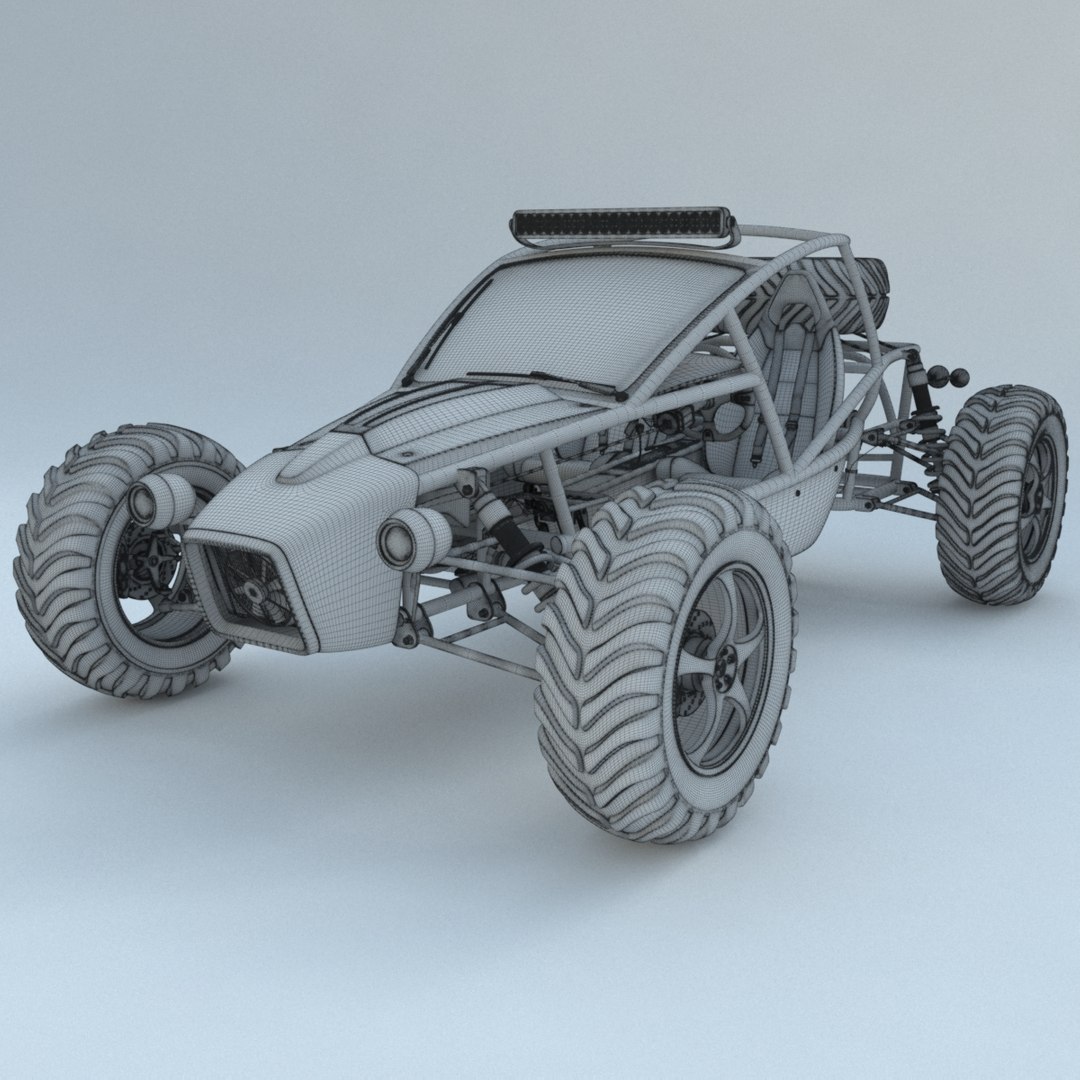 3D Buggy - TurboSquid 1236563