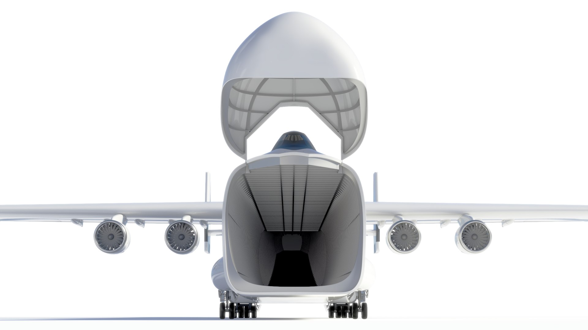 Radia Windrunner Cargo Airplane Rigged For Cinema 4D 3D Model ...