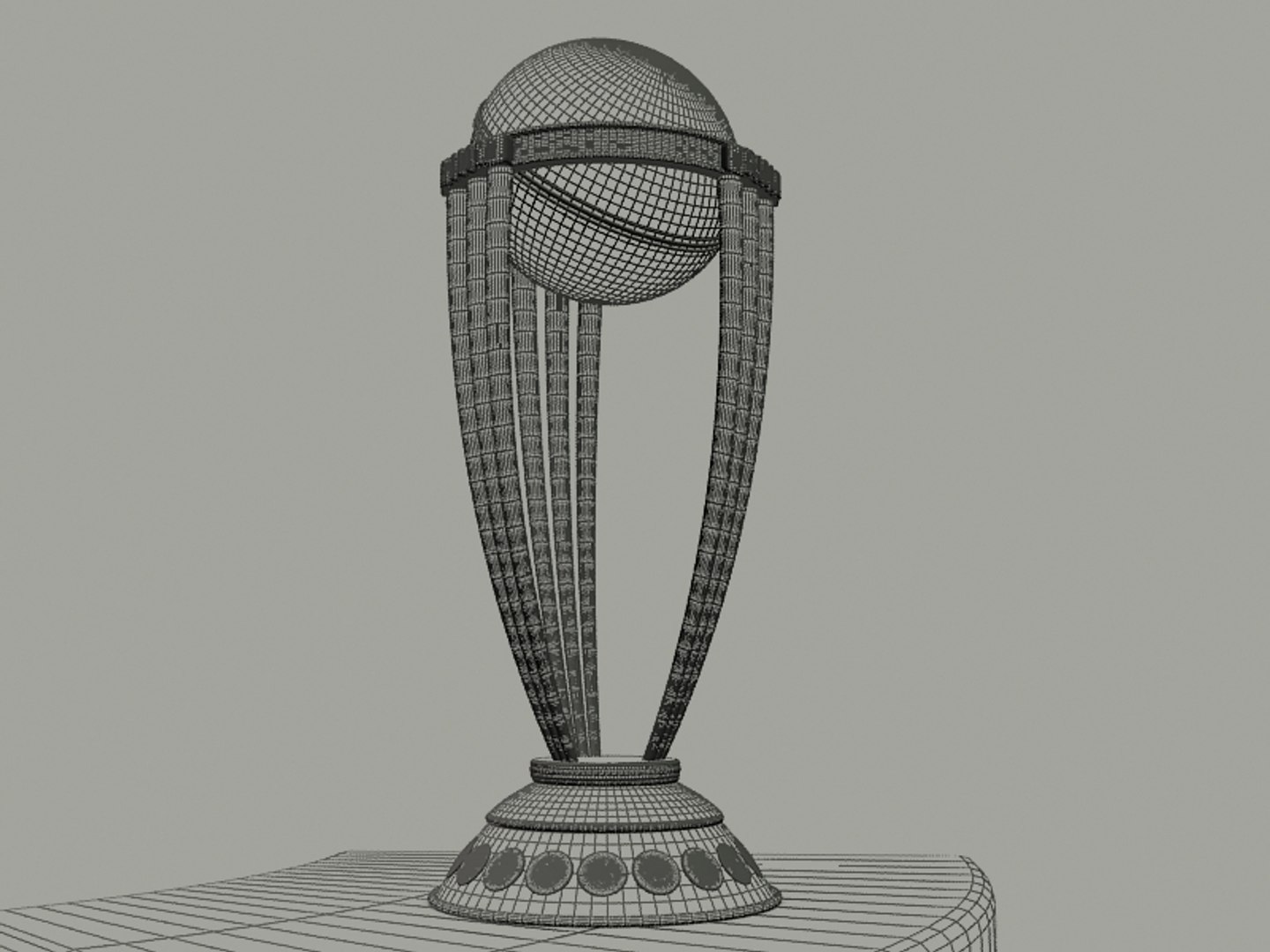 icc cricket world cup 3d model