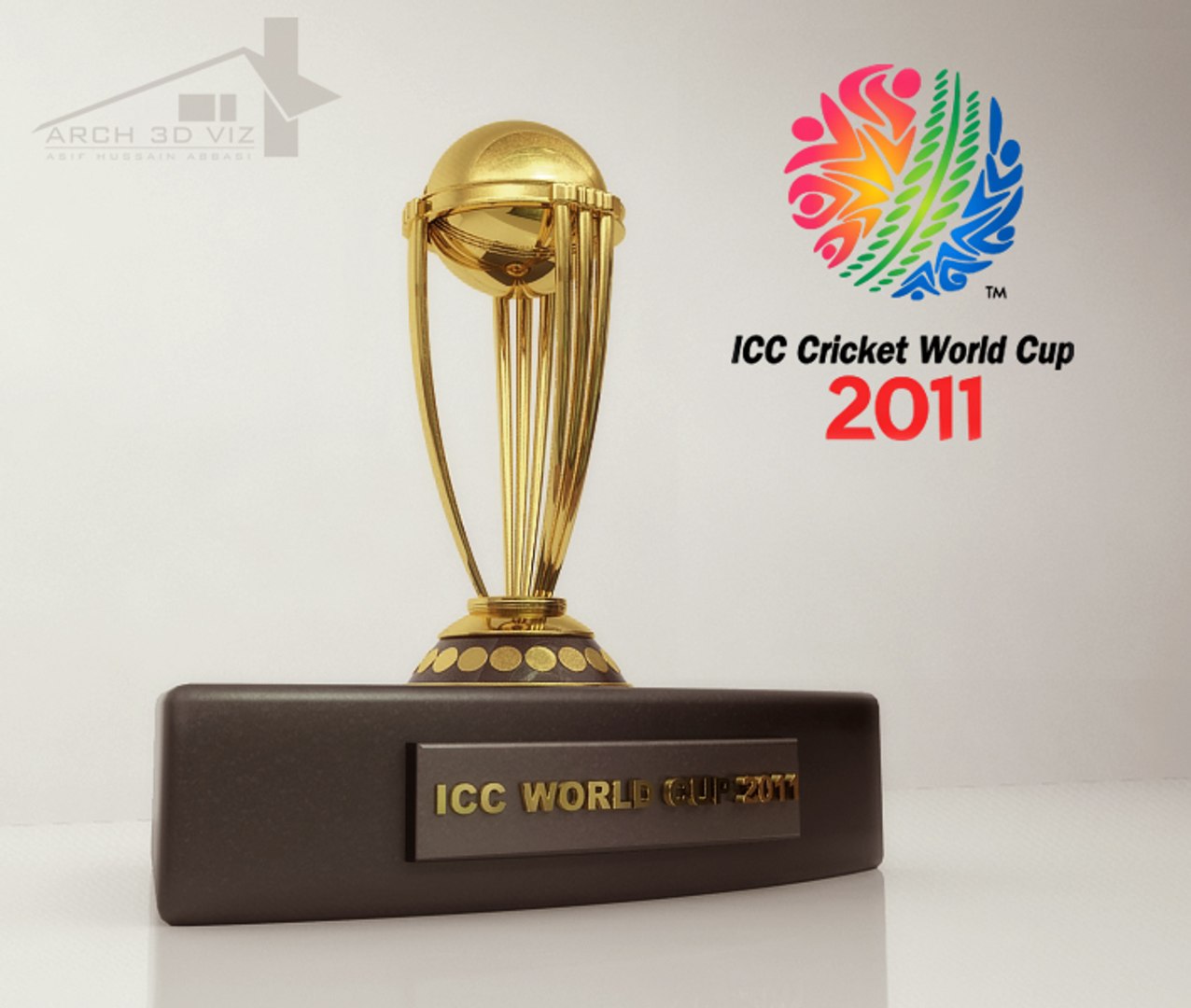 icc cricket world cup 3d model