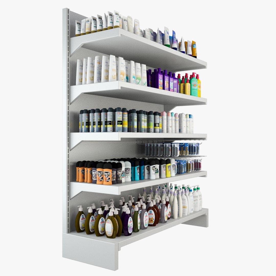 3D Shelf - TurboSquid 1263687