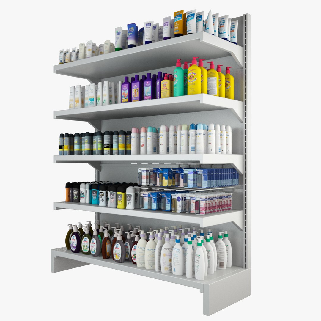 3D Shelf - TurboSquid 1263687