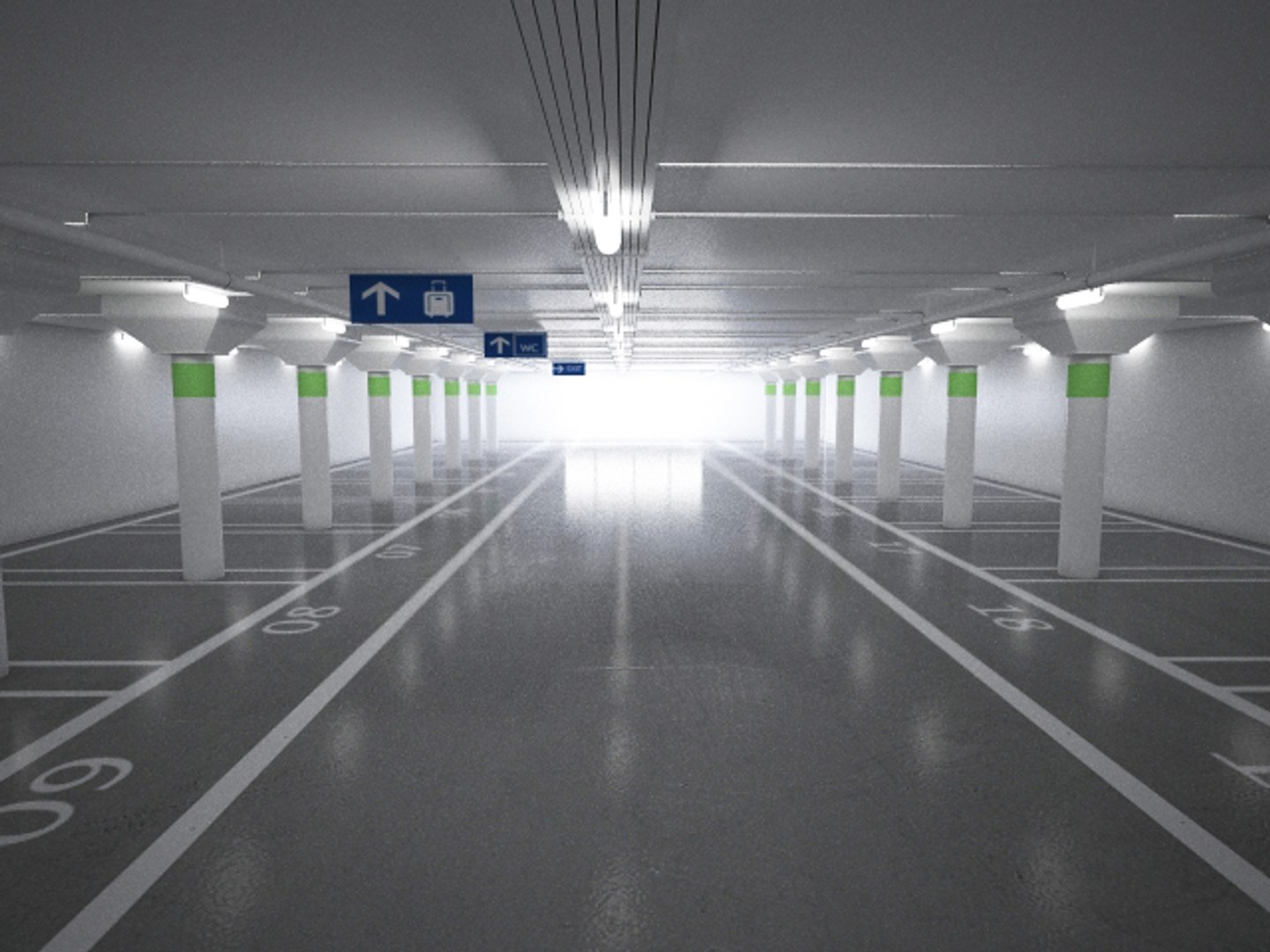 Studio Render Car 3d Model