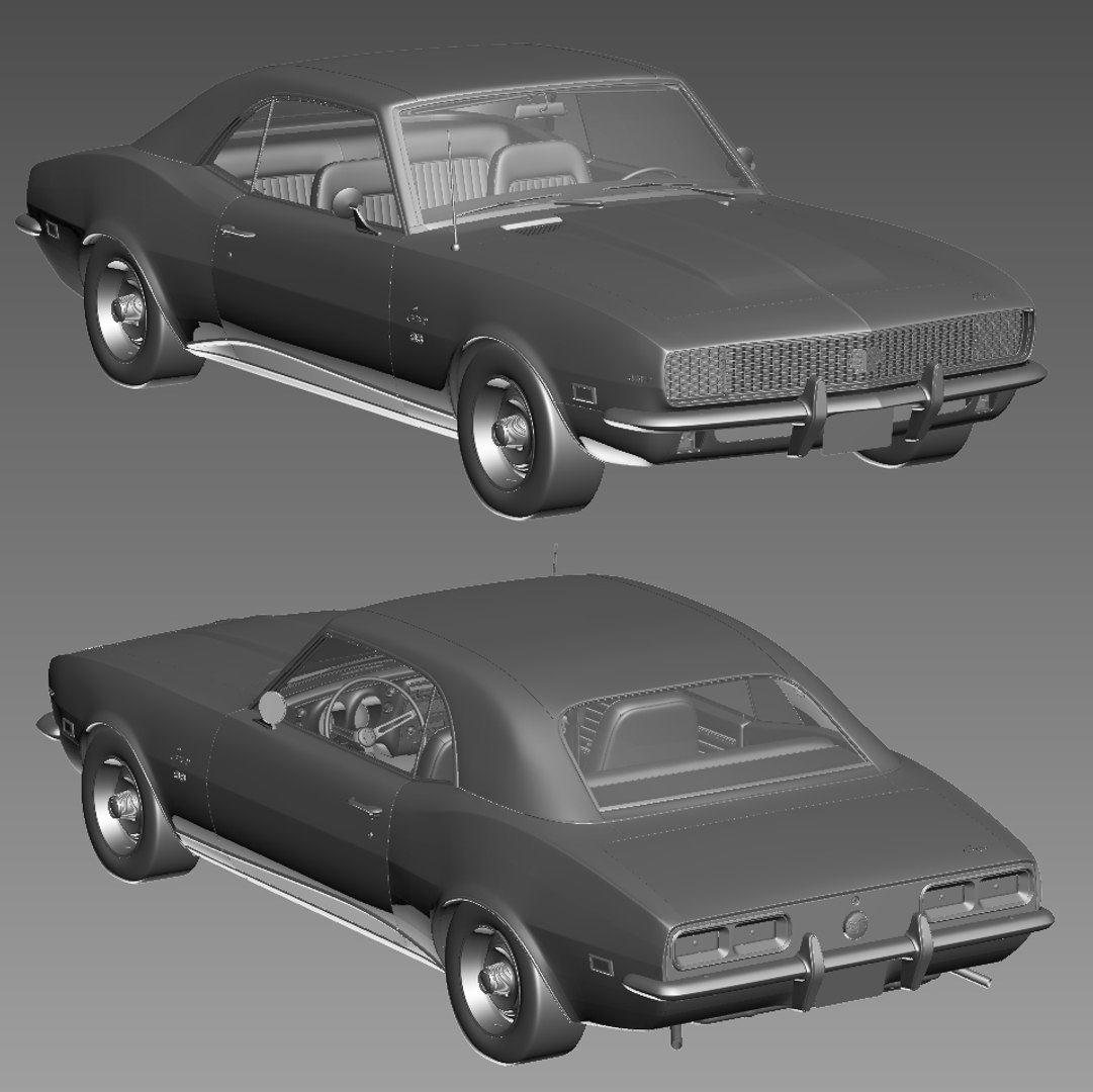 Chevrolet Camaro Car Model - TurboSquid 1654405