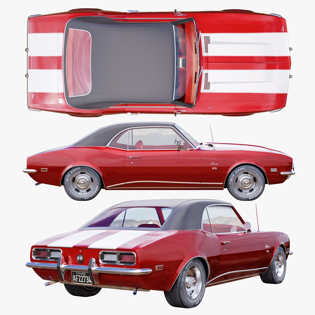 Chevrolet Camaro Car Model - TurboSquid 1654405