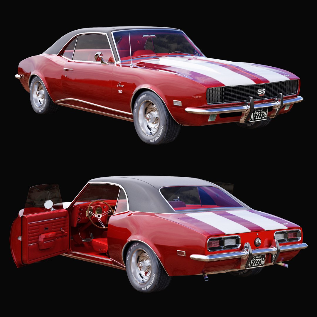 Chevrolet Camaro Car Model - TurboSquid 1654405