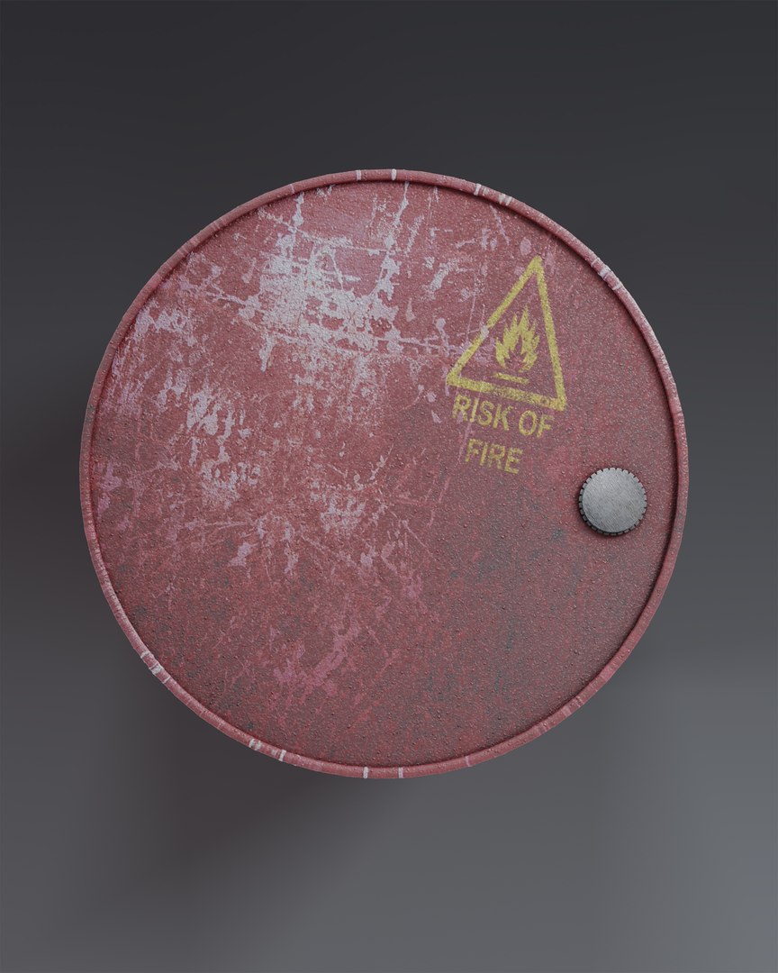 3D Explosive And BioHazard Barrels - TurboSquid 1952797