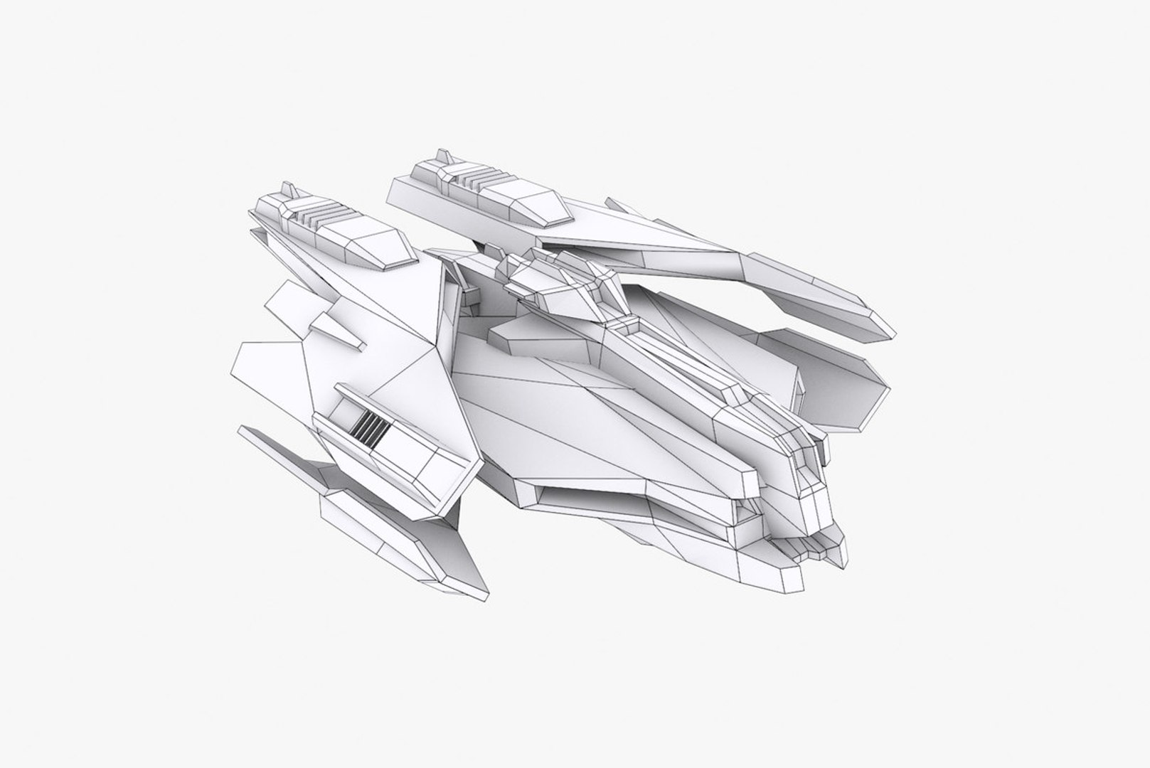 Free Vehicle Starship 3D Model - TurboSquid 1351754