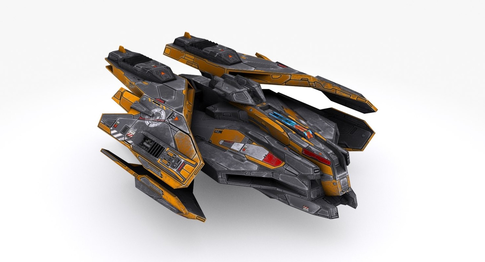 Free Vehicle Starship 3D Model - TurboSquid 1351754