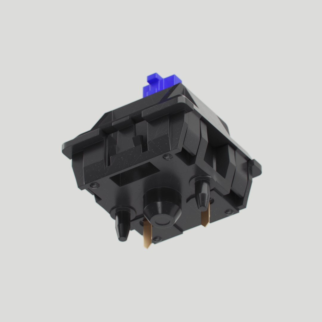 3D Model Cherry MX Switches Keyboard Keys - TurboSquid 1945741