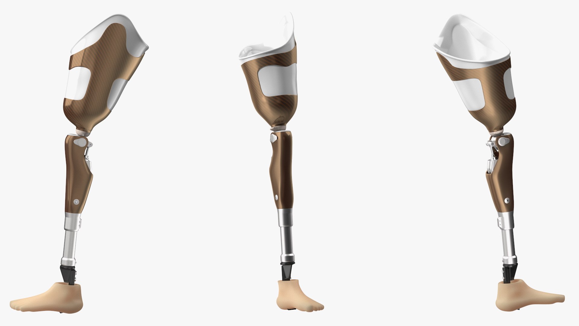 Man with Prosthetic Leg Rigged for Cinema 4D 3D model - TurboSquid 2177848