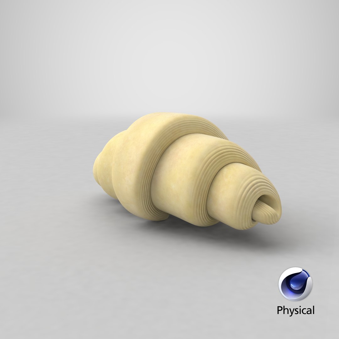 3D Croissant Dough V2 - TurboSquid 1995886