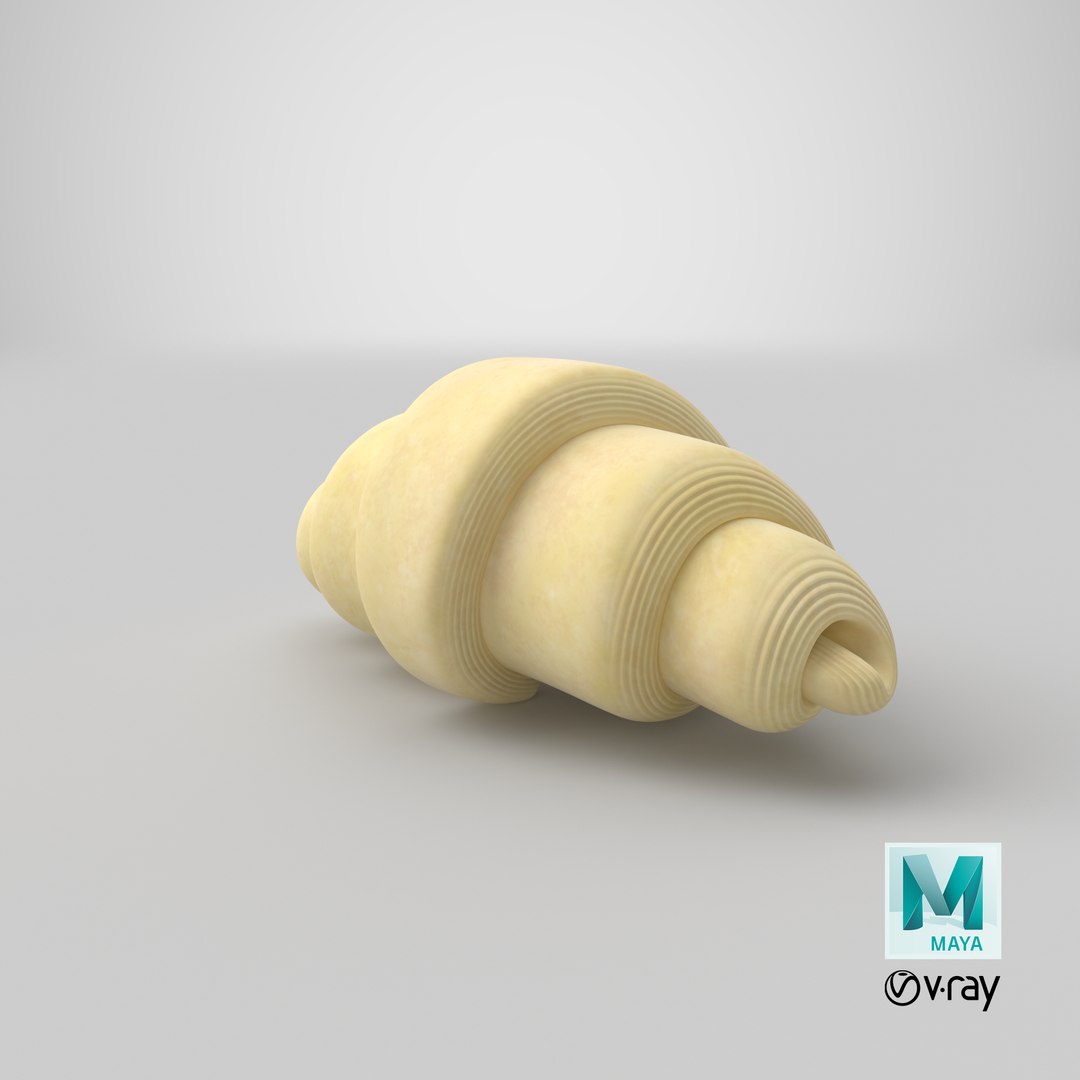 3D Croissant Dough V2 - TurboSquid 1995886