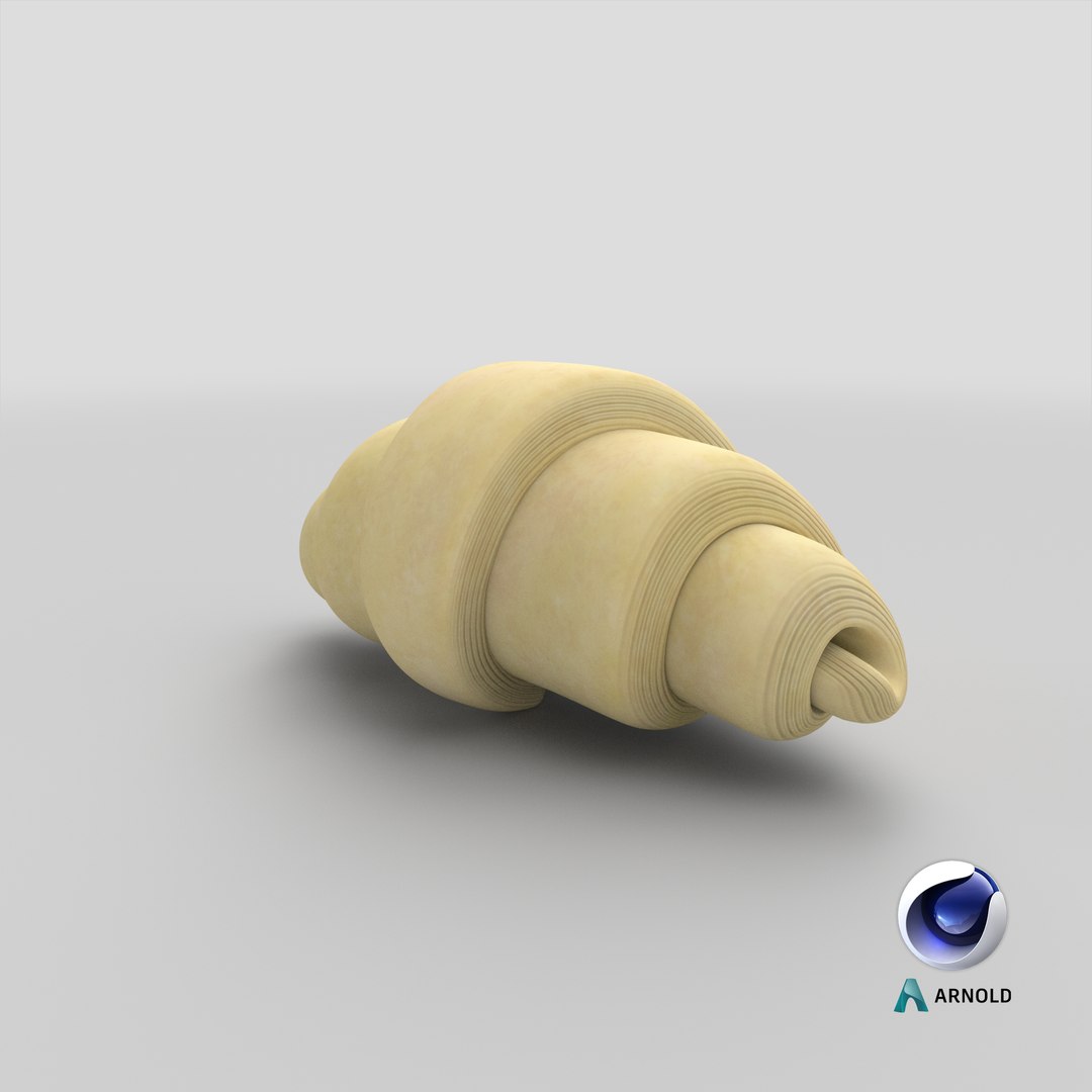 3D Croissant Dough V2 - TurboSquid 1995886