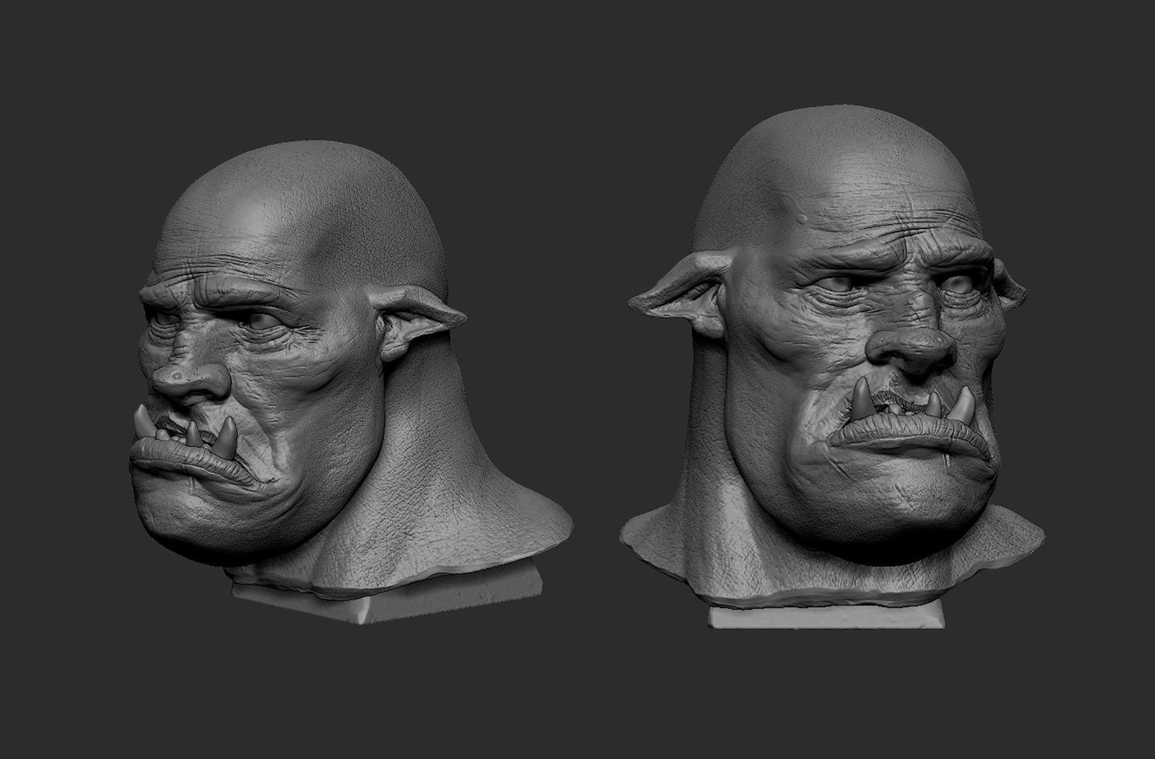 3D Orcbust - TurboSquid 1859665