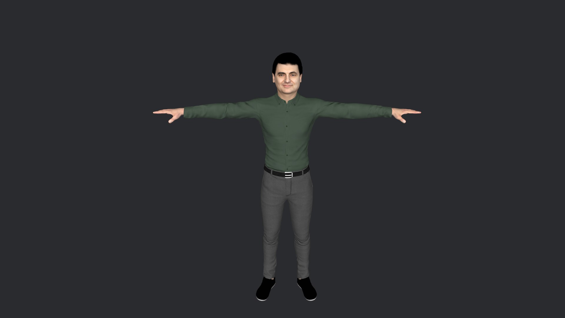 Mr Bean-Rowan Atkinson Hyper Realistic Full Body Fully Rigged 3D ...