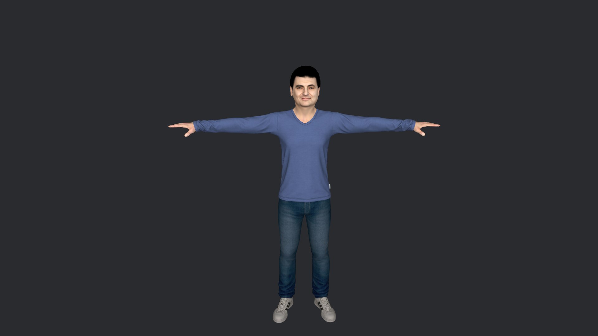 Mr Bean-Rowan Atkinson Hyper Realistic Full Body Fully Rigged 3D ...