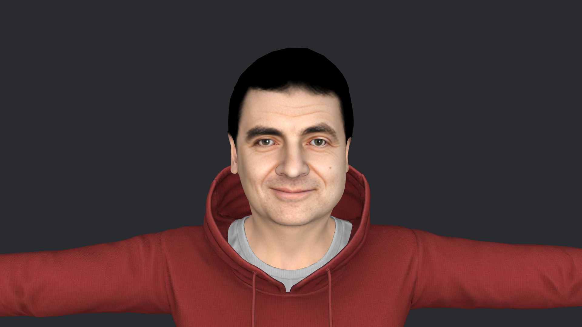 Mr Bean-Rowan Atkinson Hyper Realistic Full Body Fully Rigged 3D ...