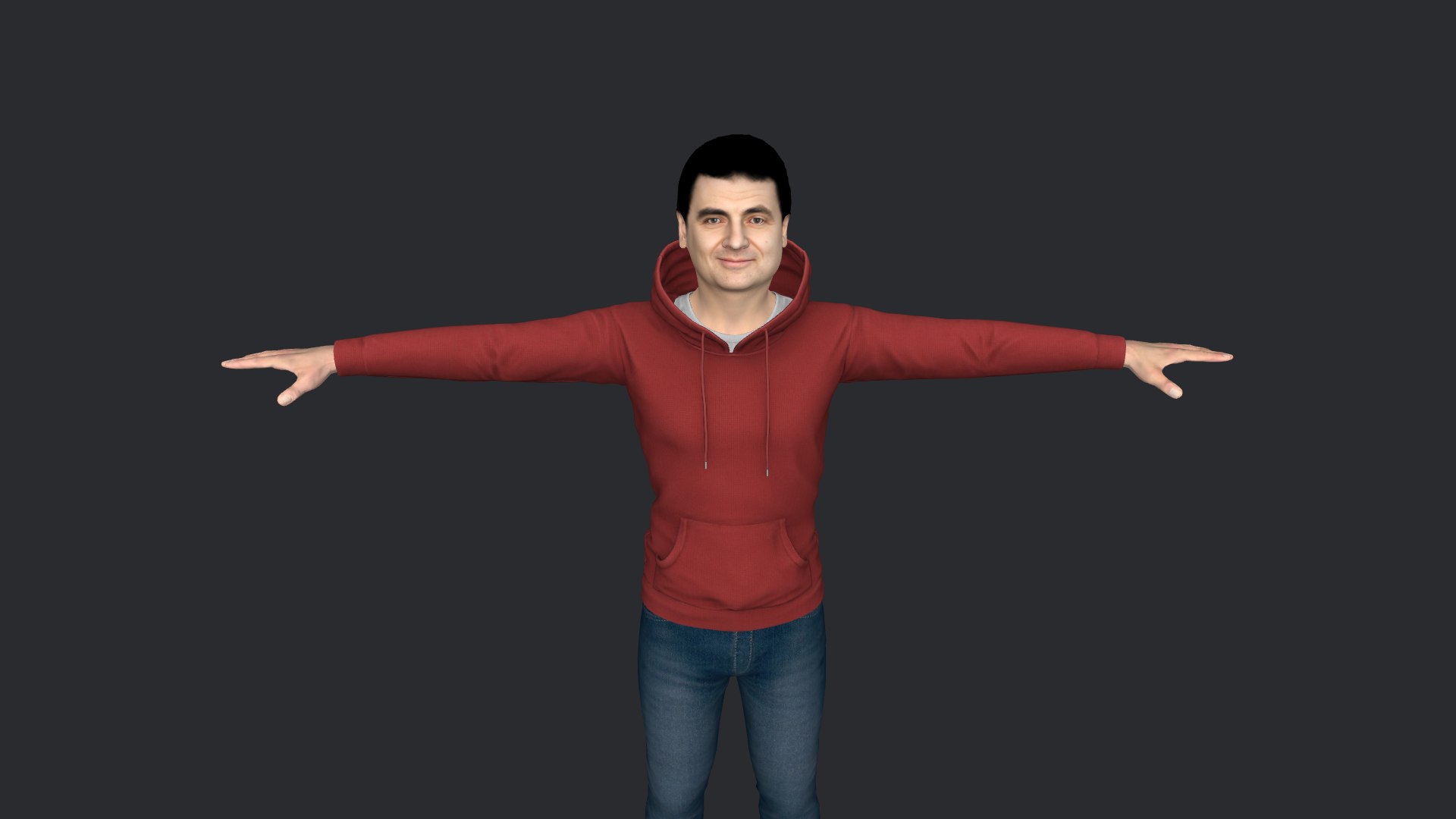 Mr Bean-Rowan Atkinson Hyper Realistic Full Body Fully Rigged 3D ...