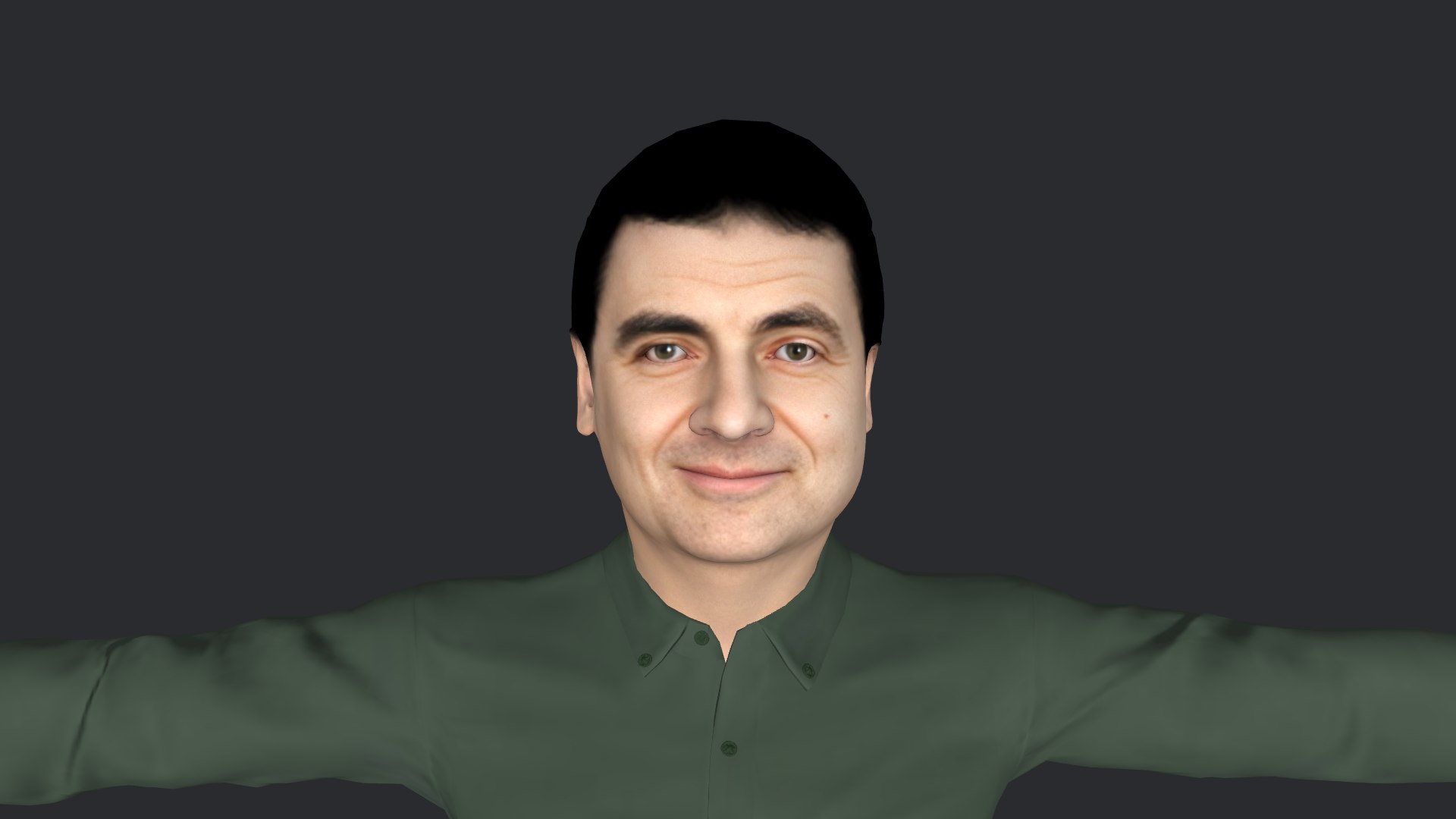 Mr Bean-Rowan Atkinson Hyper Realistic Full Body Fully Rigged 3D ...