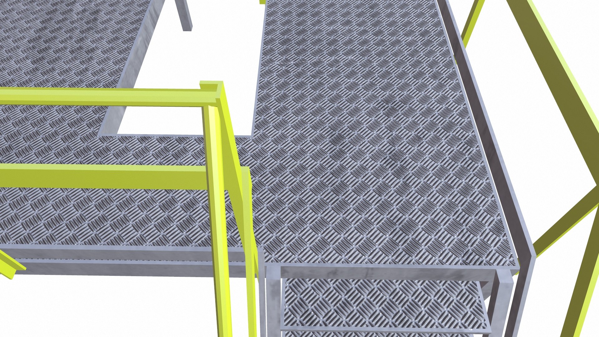 3D Platform Structure - TurboSquid 2334026