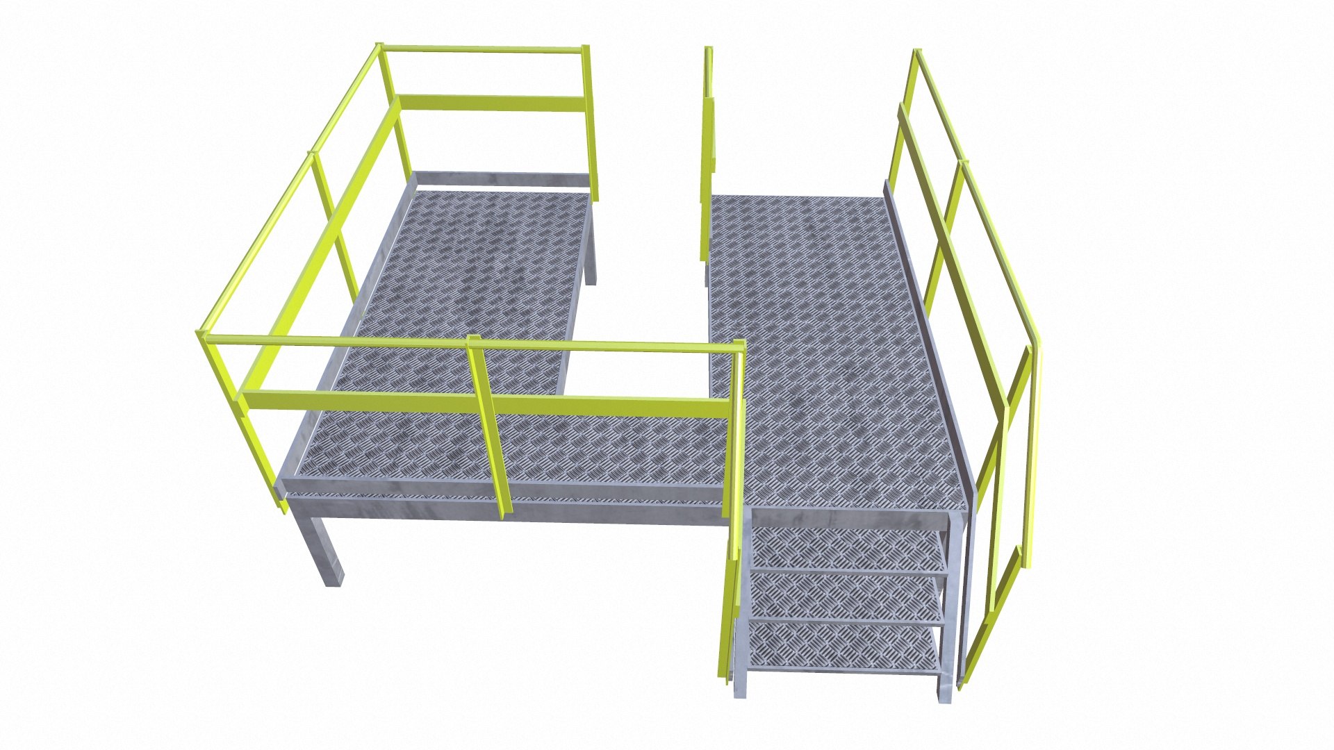 3D Platform Structure - TurboSquid 2334026