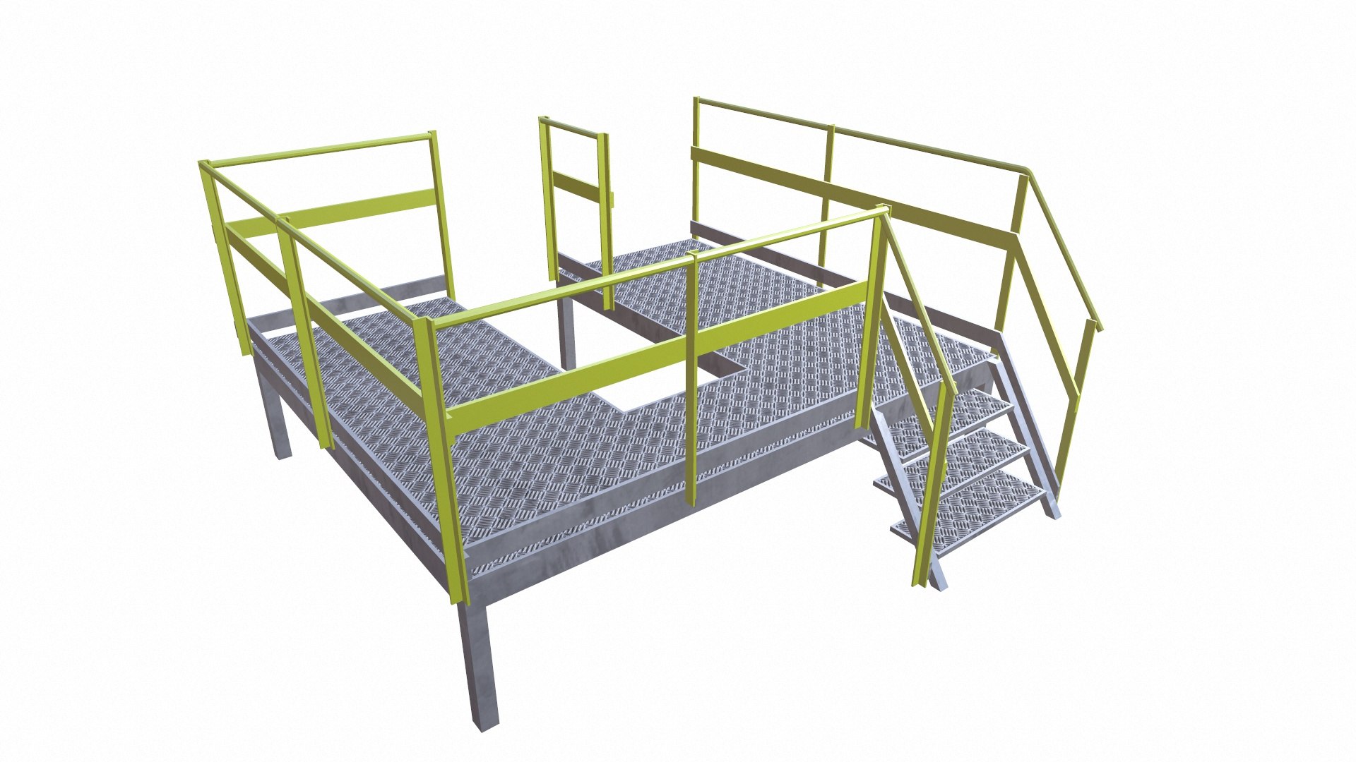 3D Platform Structure - TurboSquid 2334026