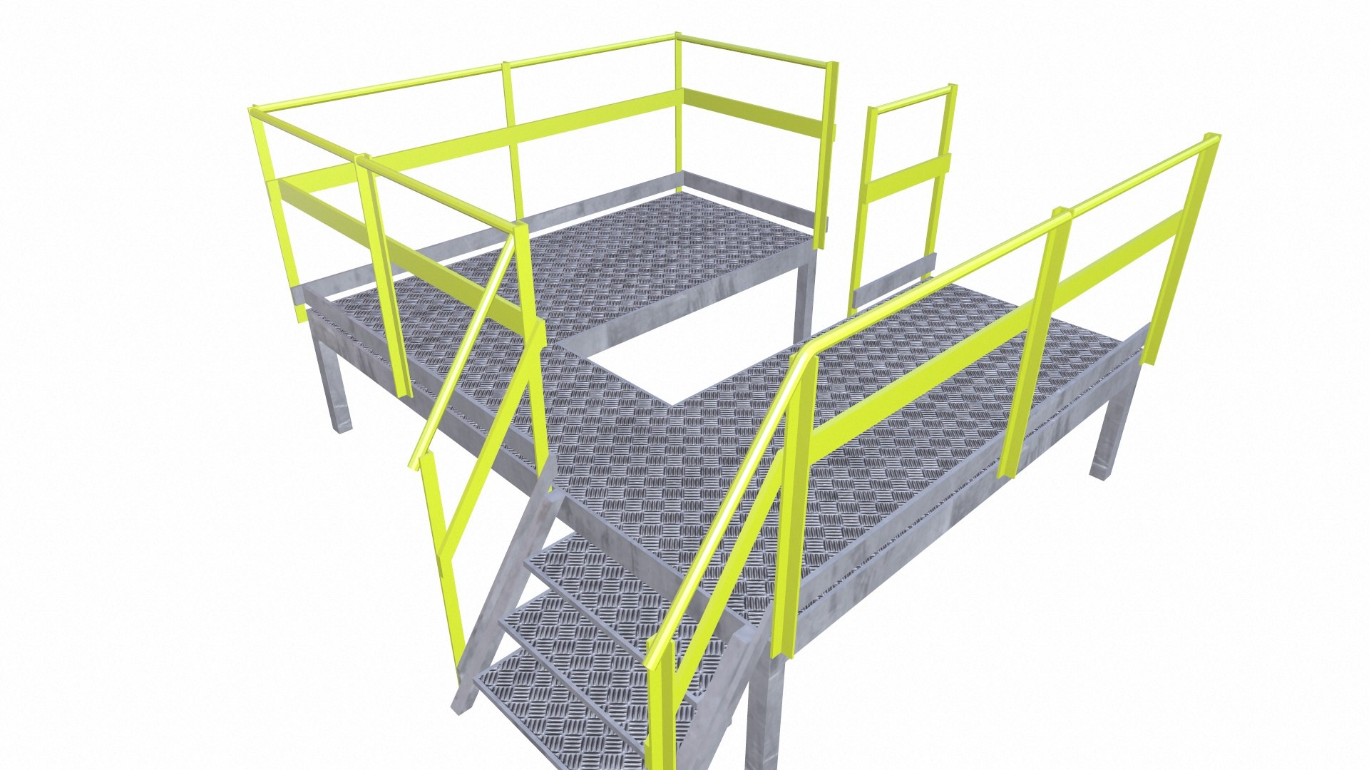 3D Platform Structure - TurboSquid 2334026