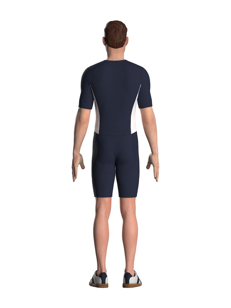 Cycling Suit 3D Model - TurboSquid 2303199