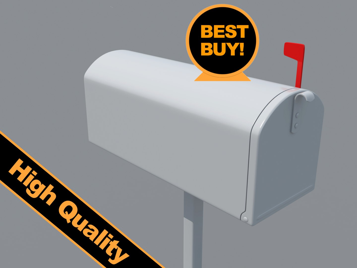 Mail Box 3d Max
